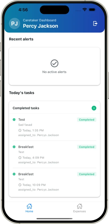 Kalu Care – Smart Elderly Care Management App