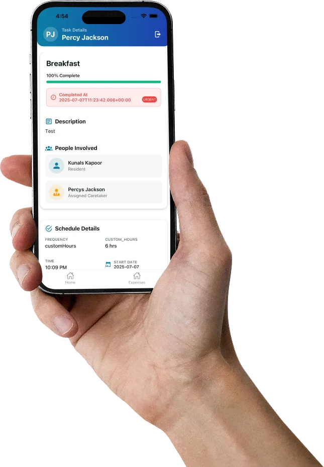 Kalu Care – Smart Elderly Care Management App